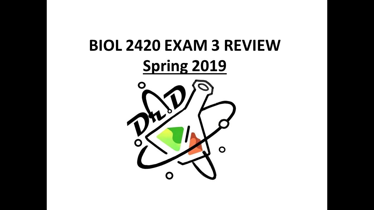 BIOL2420 Exam 3 Review