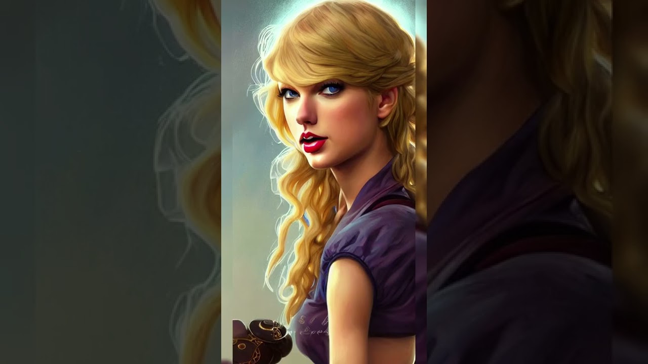 TAYLOR SWIFT | AI ART #shorts #StableDiffusion