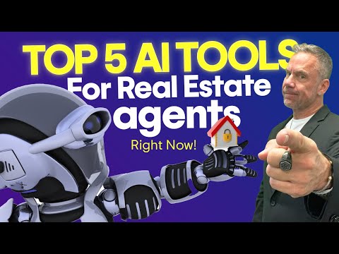 Top 5 AI Tools for Real Estate Agents | Best AI Ideas for Real Estate Marketing