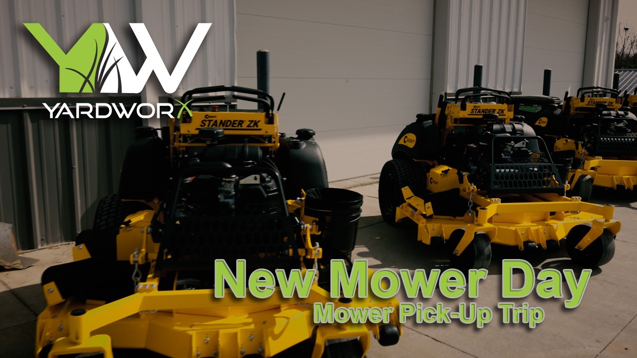 New Fleet Day 🔥 7 Wright ZK 61s + Stander B | Lawn Care Lincoln Ne