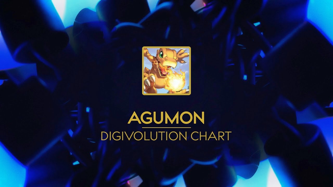 AGUMON Digivolution Chart / Evolution Line - The Digimentalist