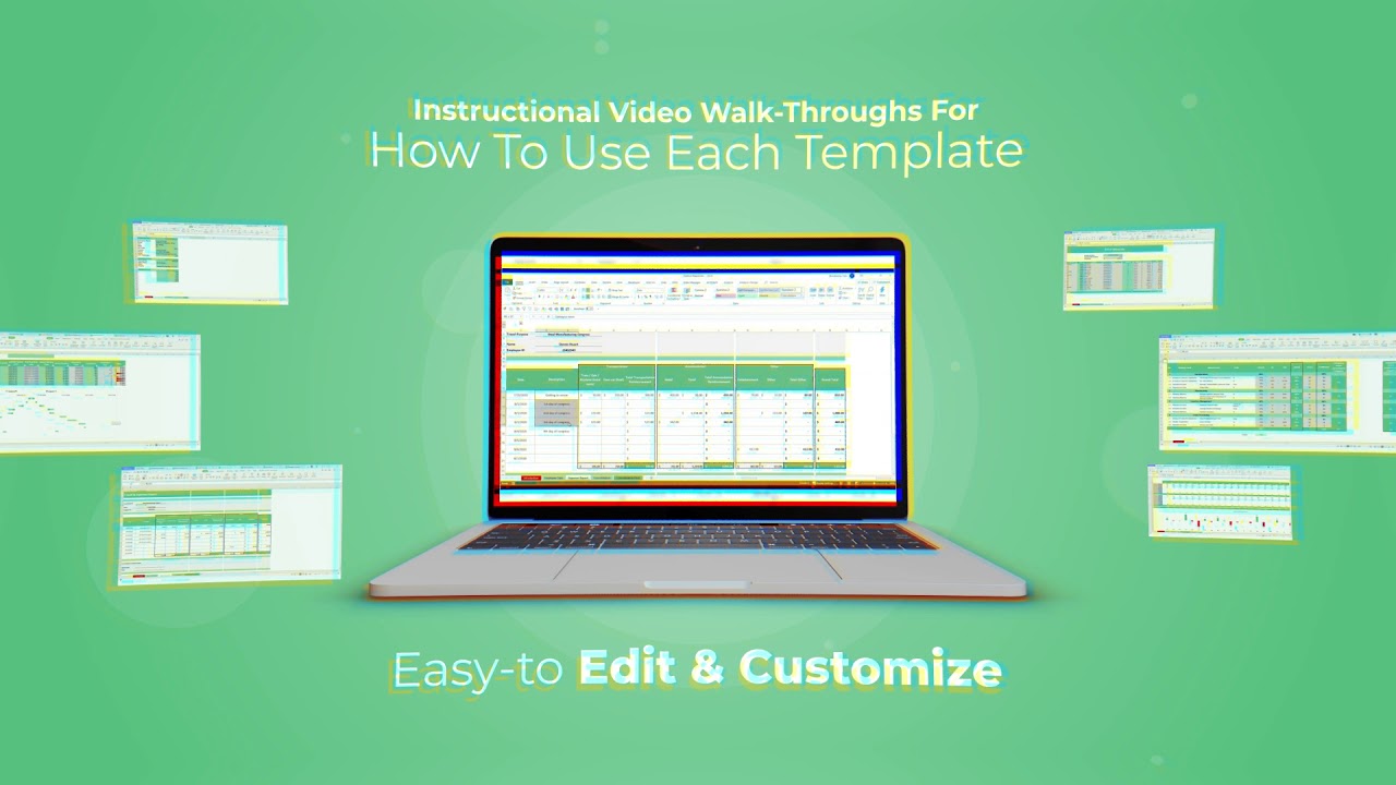 Get Fully Customizable Excel Templates and Executive Level  Excel Training With Simple Sheets