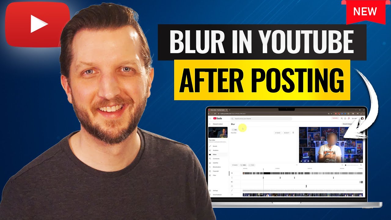 How to Blur Something in YouTube Video after Posting