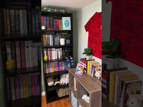 New bookshelf!! #booktube #books #bookish