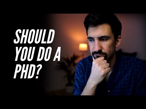 Should You Do A PhD?