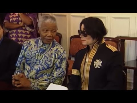 Michael Jackson Meets Nelson Mandela | Cake in the Newsroom