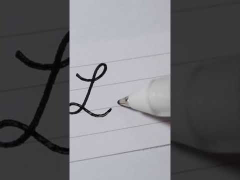 Como ter uma letra mais bonita - Lição da Letra I #caligrafia #lettering #arte