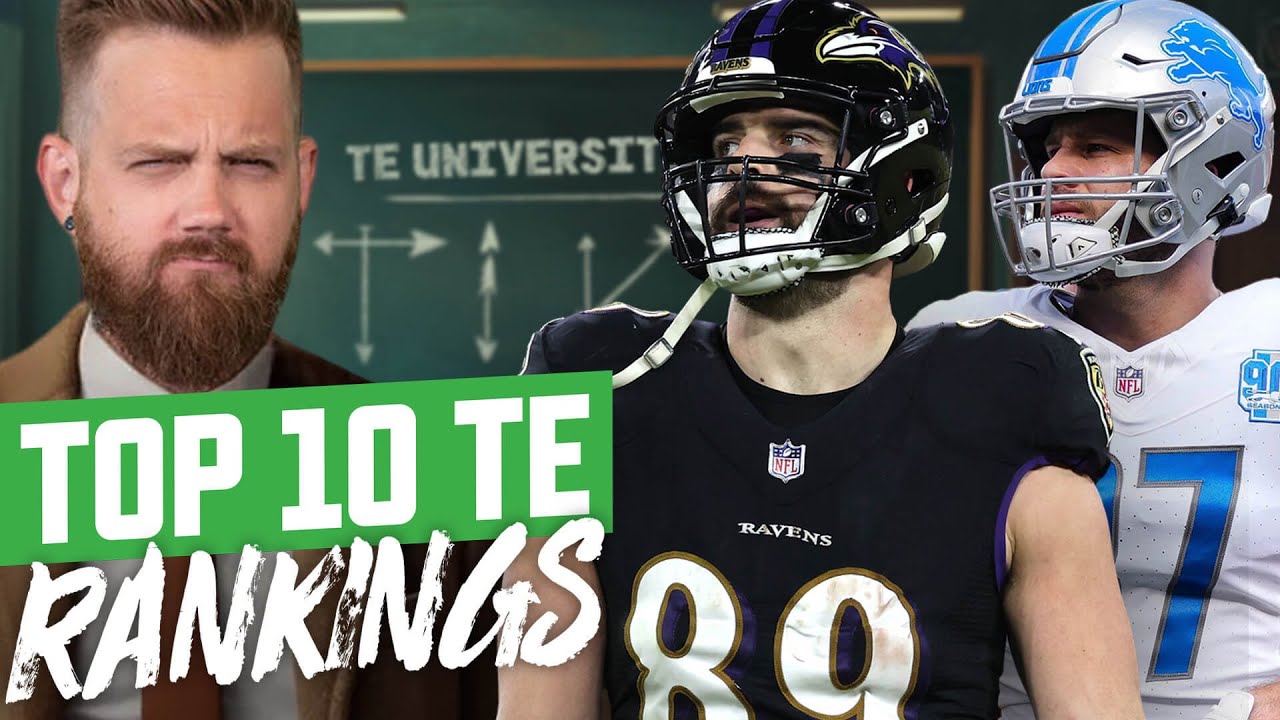 Top 10 TE Rankings + Hit Rates, Danger Zone