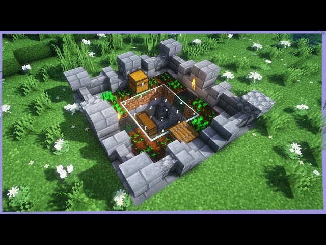 Simple Underground Base Minecraft Map