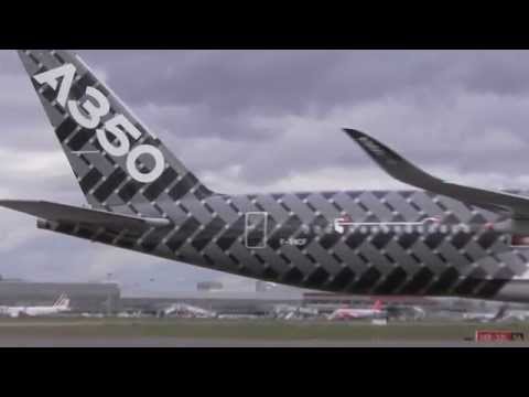 Aviation Week flies the A350 – Fly High English