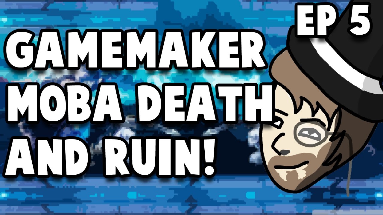 Let's Gamemaker 2: SP Moba #5 (Death & Tower Destruction!) Tutorial