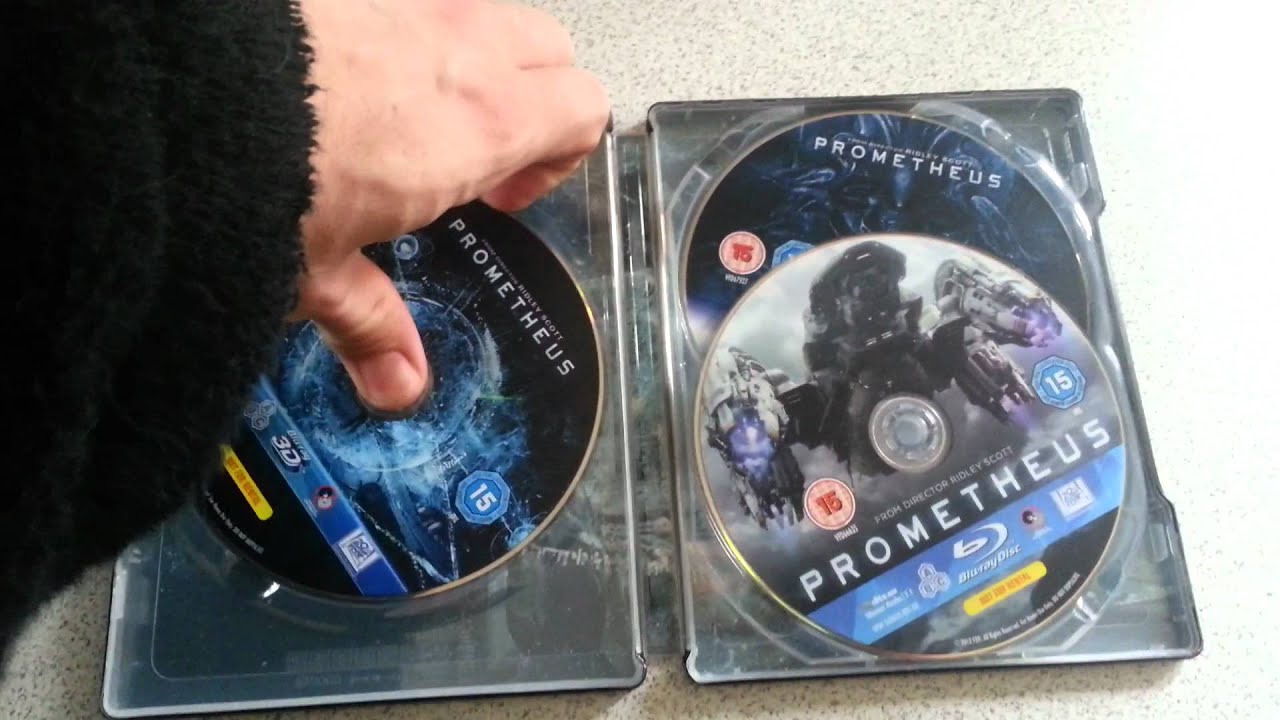 Prometheus Steelbook Blu Ray (Play.com exclusive)