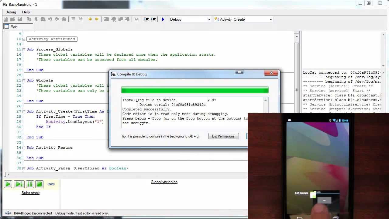 Basic4android - Common mistakes