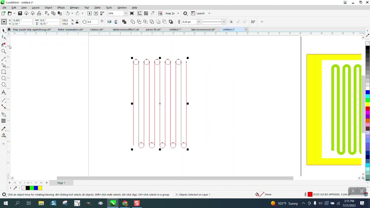 Corel Draw Tips & Tricks Draw this Endless Lines