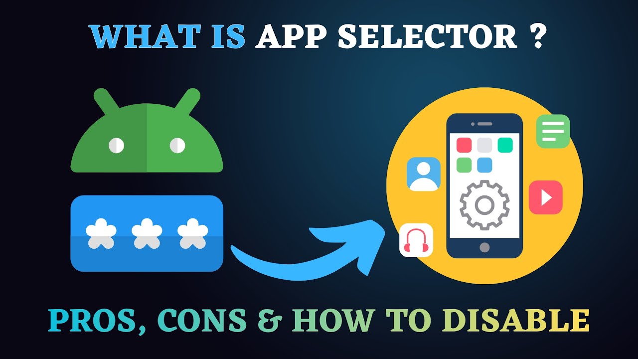 App Selector Android: What It Is + How To Disable It