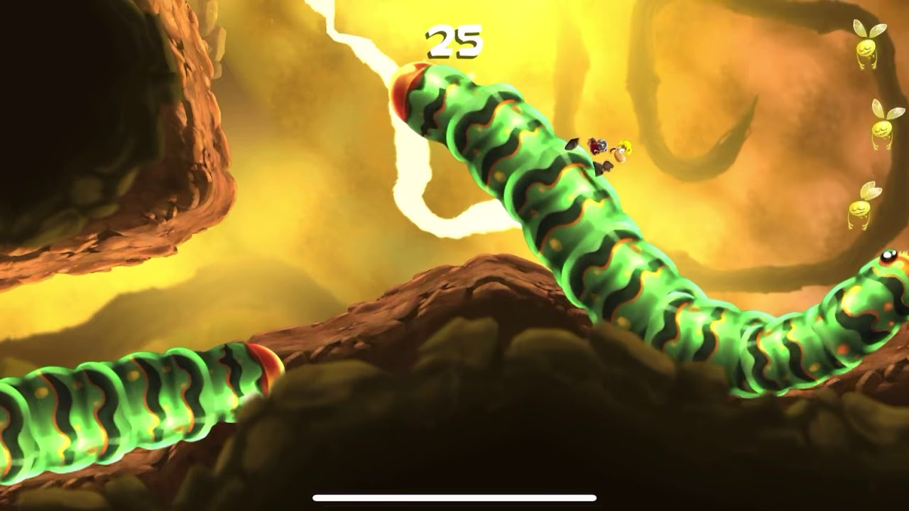 Rayman Mini Perfect Walkthrough | World 2-2 100% (Apple Arcade)