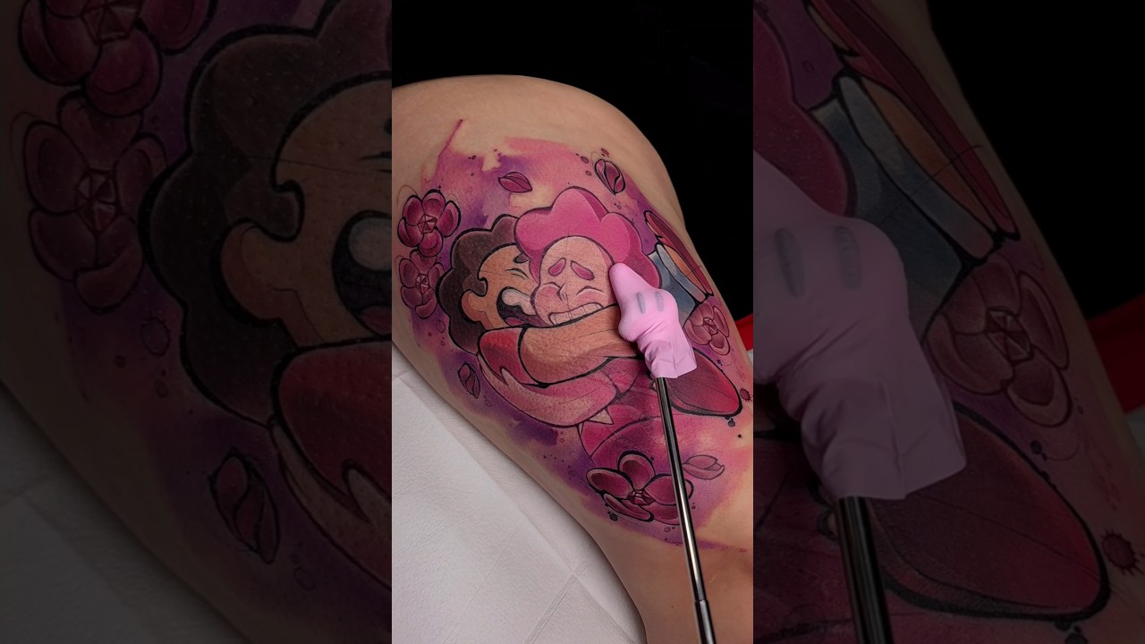 Steven Universe Tattoo! #stevenuniverse #stevenuniversetattoo #tattoo #selflove #selflovetattoo