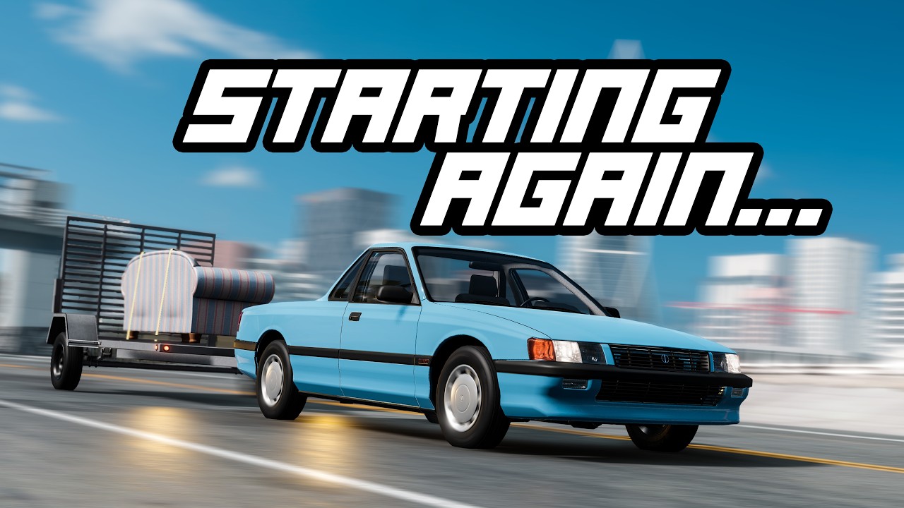 Let's Try Starting Again In RLS Career Mode | BeamNG Career Mod