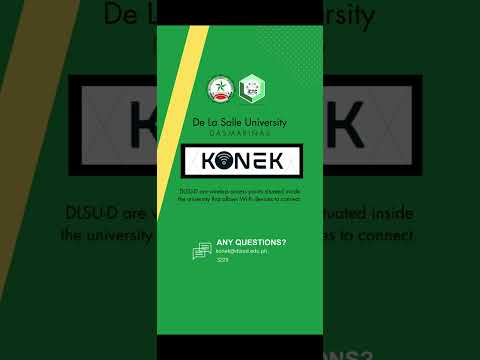 DLSU D Konek Tutorial for Mobile android