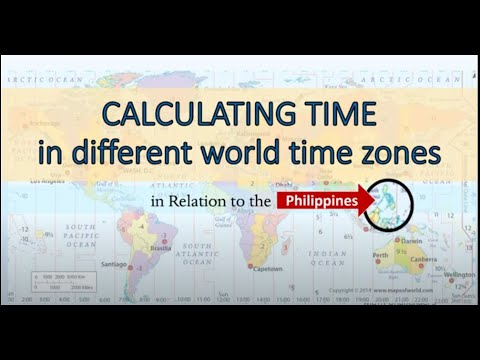 Calculating Time in Different World Time Zones