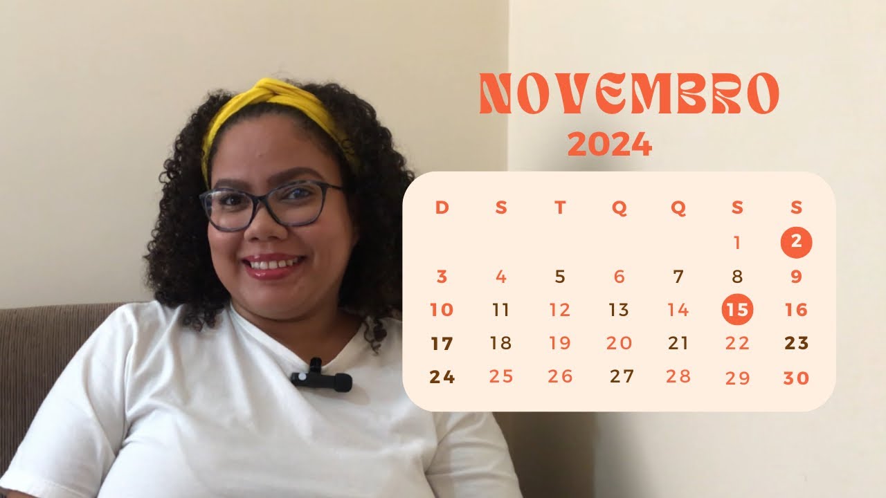 Novembro 2024: Calendário Gastronômico