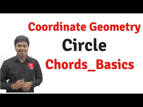 Circles_Coordinate Geometry (Chords -- Introduction) -- LESSON-1 Video ...