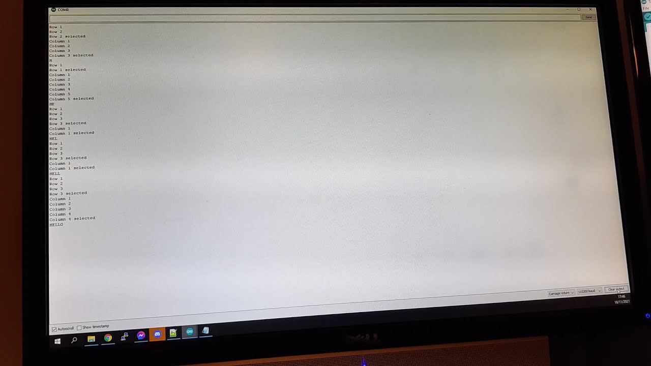 Tap Code library demonstration