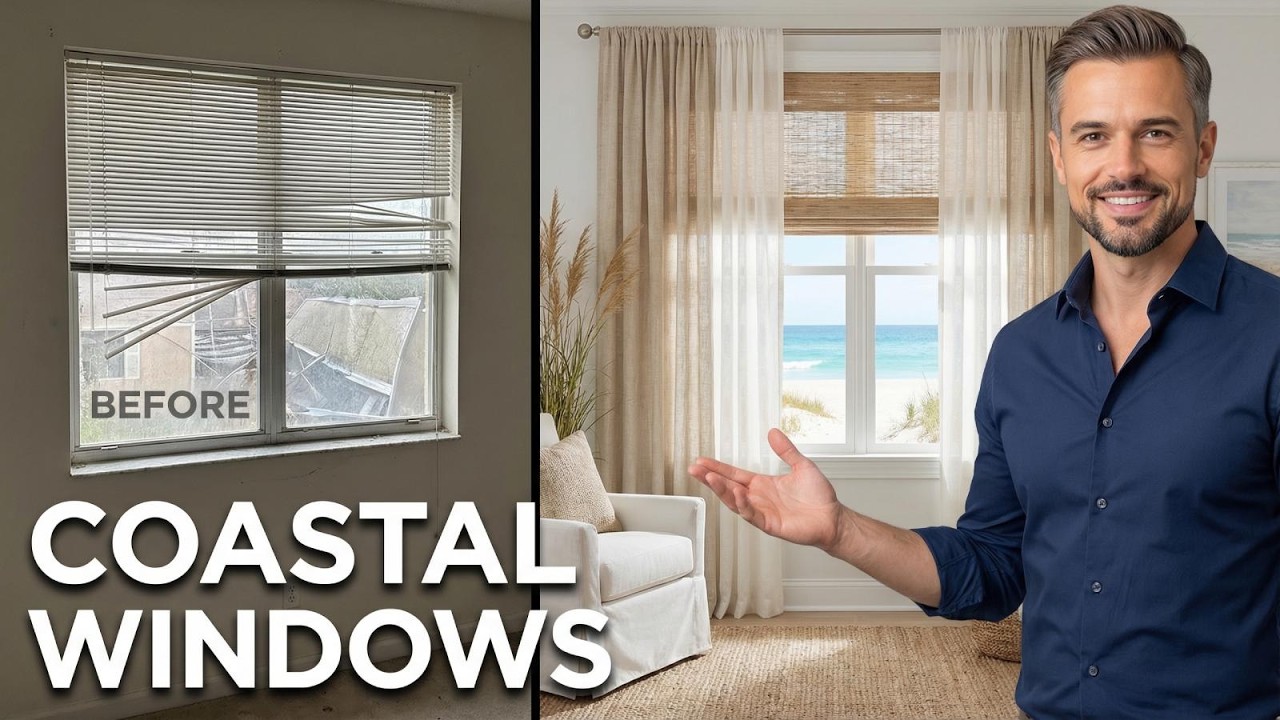 Top 10 Coastal Window Treatment Ideas