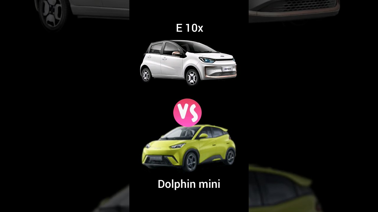Jac E10X vs BYD Dolphin mini (versiones tope)... #jac #e10x #byd #dolphinmini #autoselectricos