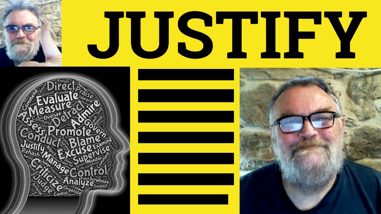 😎 Justify Meaning - Justify Defined - Justification Examples - Justify Definition - Justification