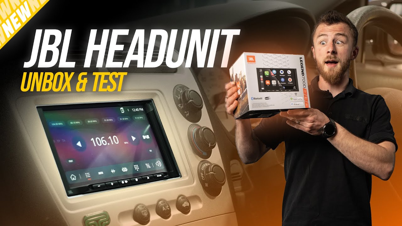 JBL Legend 700D Double Din Wireless CarPlay & Android Auto - Unbox & Demo | Car Audio & Security