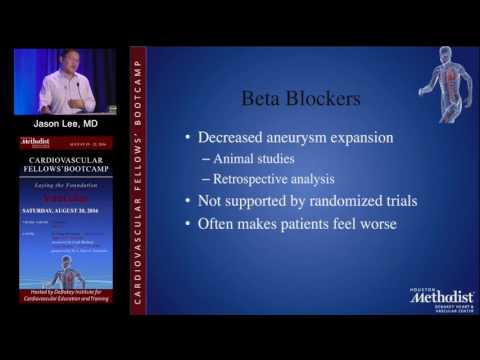 Medical Management of Abdominal Aortic Aneurysm (Jason Lee, MD)