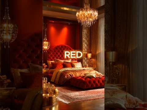 PICK YOUR FAVORITE BEDROOM COLOR 🌈 LUXURY INTERIOR DESIGN #ColorChallenge #PickOne #DreamHouse