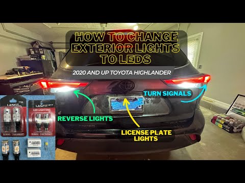 How to Replace Rear Taillight Bulbs on a 2001-2024 Toyota Highlander by ...