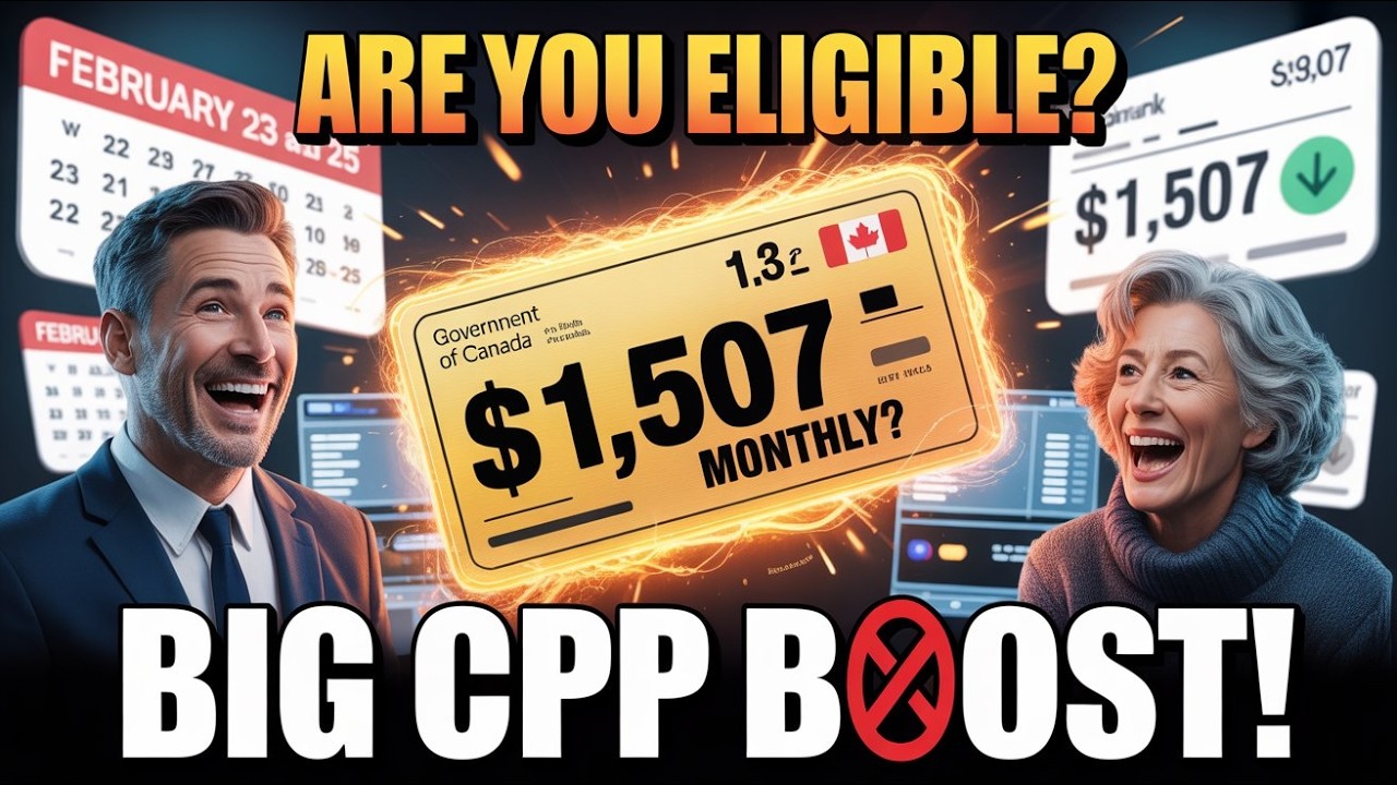 CPP 2026 Payment Boost | Who Gets $1,507?