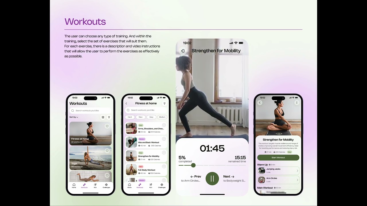 workout Behance case