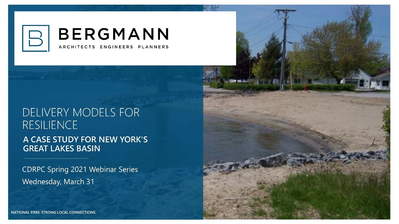 Delivery Models for Resilience: A Case Study for New York's Great Lakes Basin