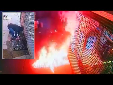 CAUGHT ON CAMERA: Man Torches NYC Restaurant Over Wrong Chicken Biryani Order