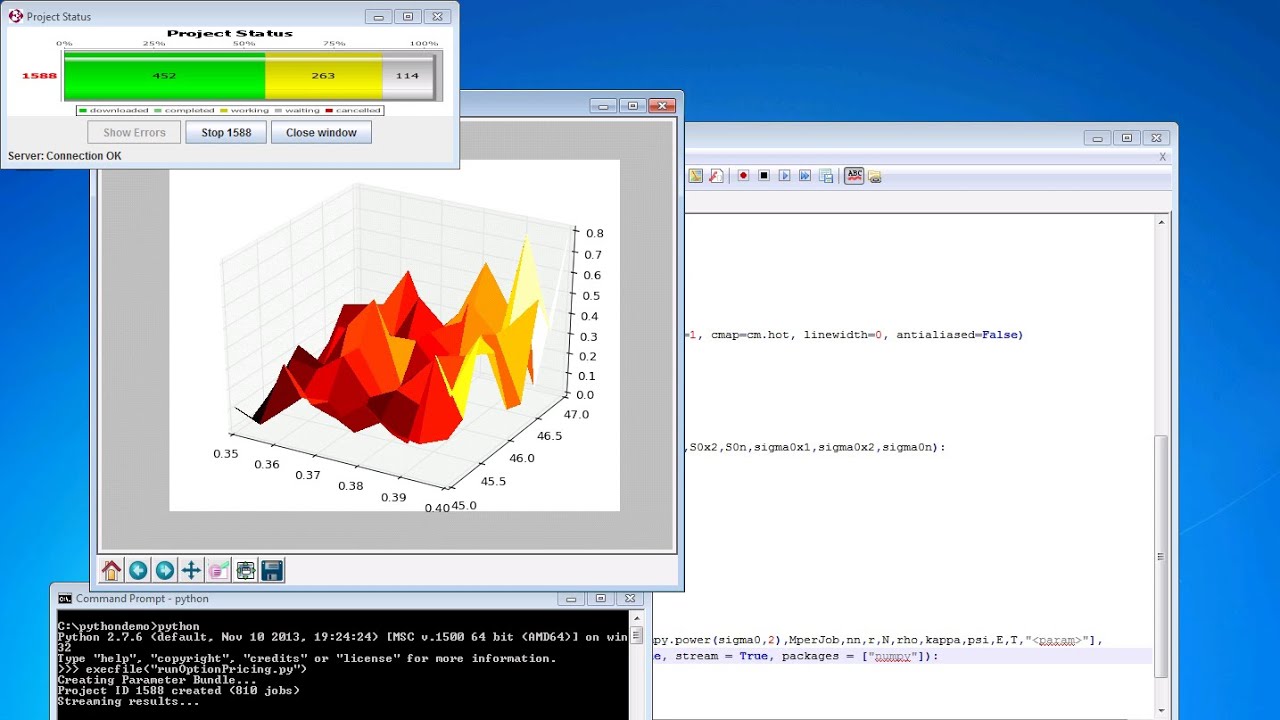 Rocket speed to Python using Techila Distributed Computing Engine
