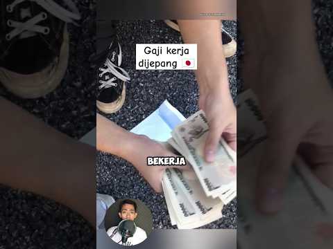 Segini gaji kerja dijepang #shorts #viral #gaji #kerja #dijepang