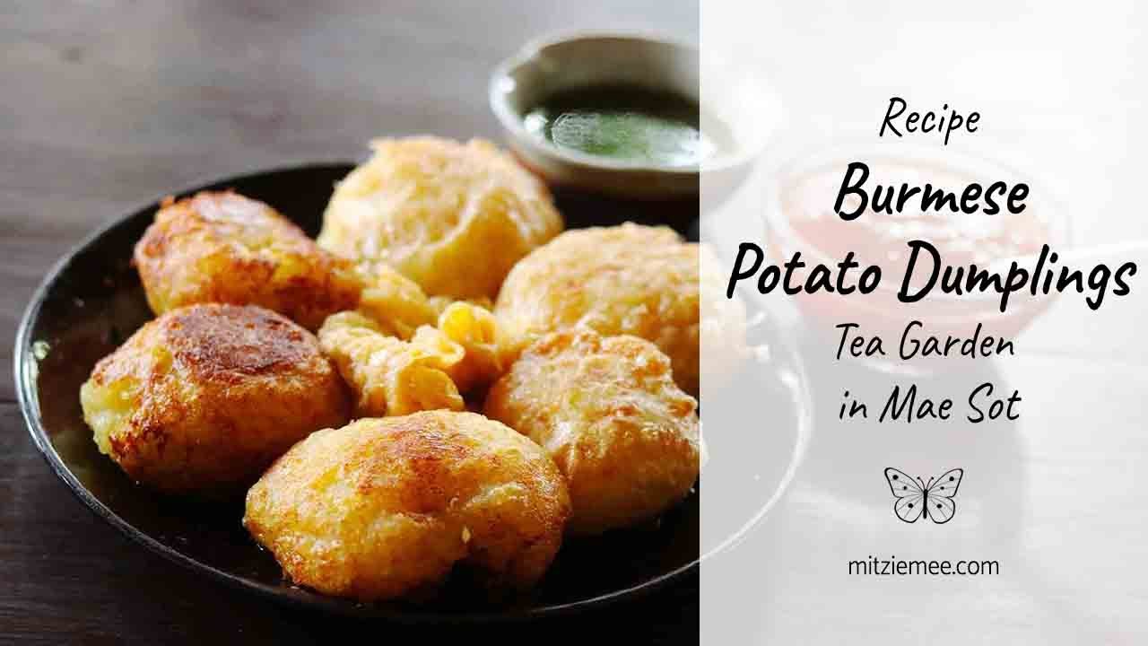 Burmese Potato Dumplings (aloo ket tha late kyaw)