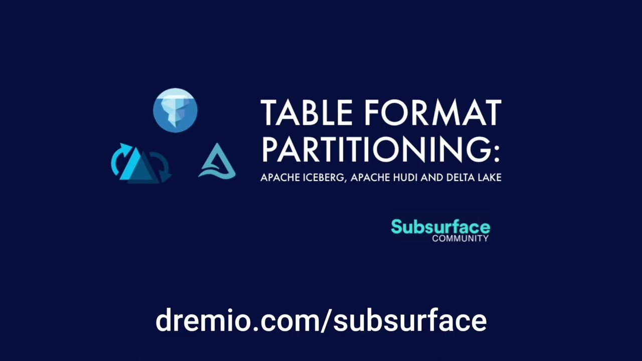 Compare Apache Iceberg, Apache Hudi, and Delta Lake Table Partitioning Formats for Data Lakes