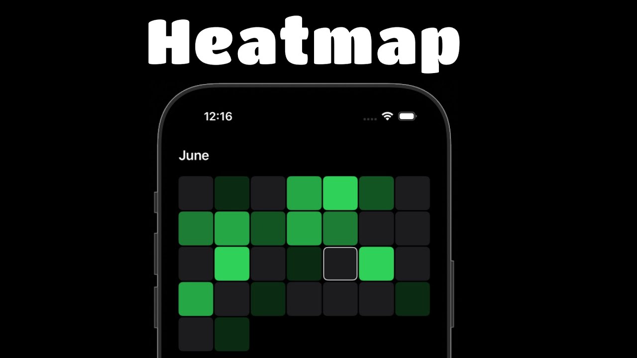 SwiftUI Build a GitHub-Style Heatmap Tracker