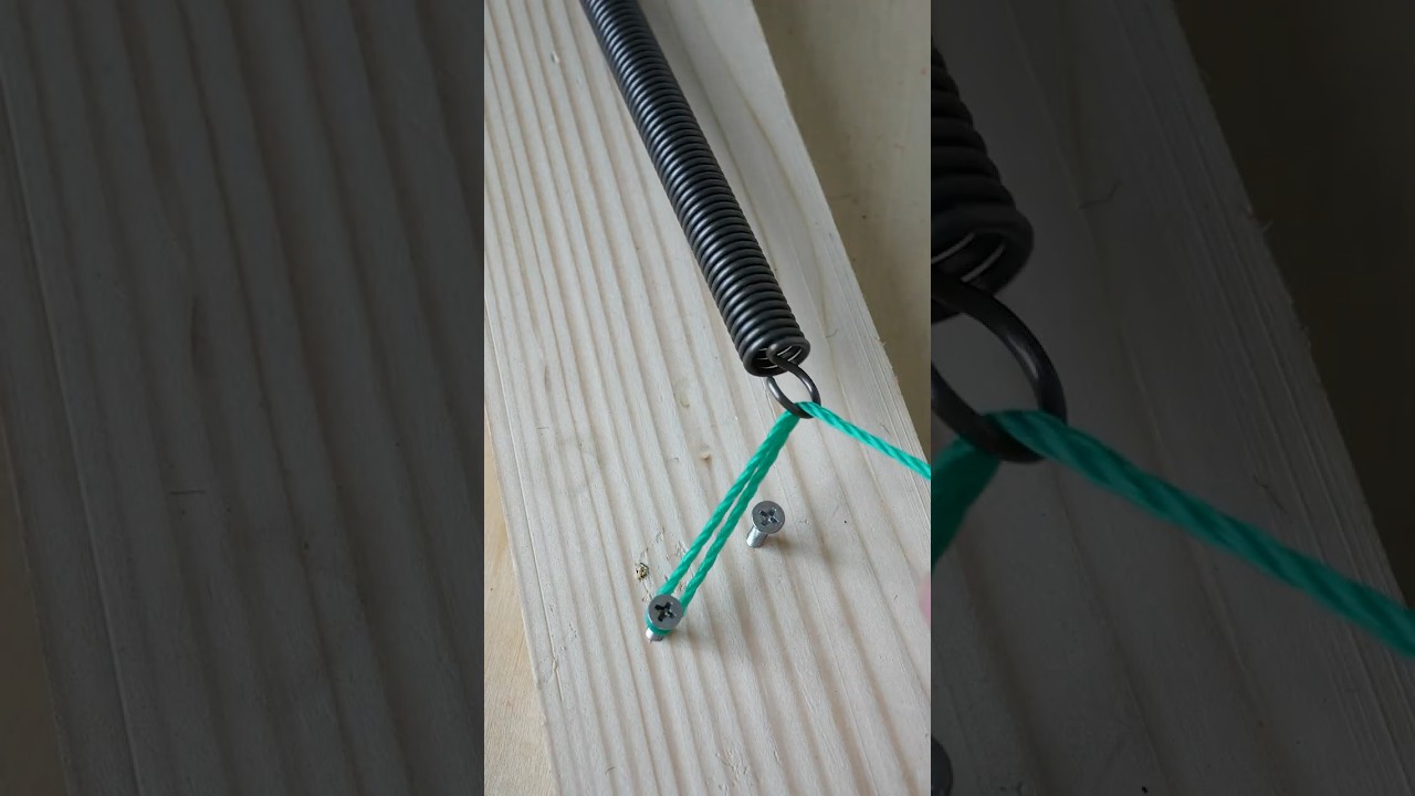 Genius Hack for Installing Strong Springs