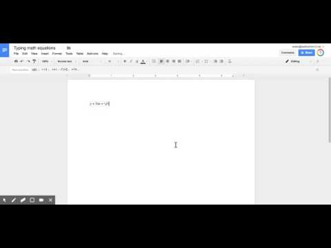 Math Keyboard Shortcuts for Google Docs – Craig M Sheil