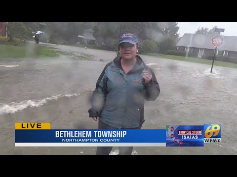 Flash flooding hits Bethlehem Township
