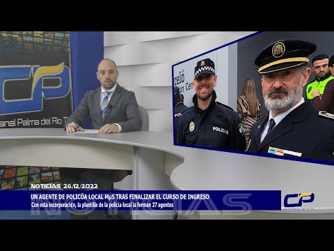 UN AGENTE DE POLICÍA LOCAL MÁS TRAS FINALIZAR EL CURSO DE INGRESO