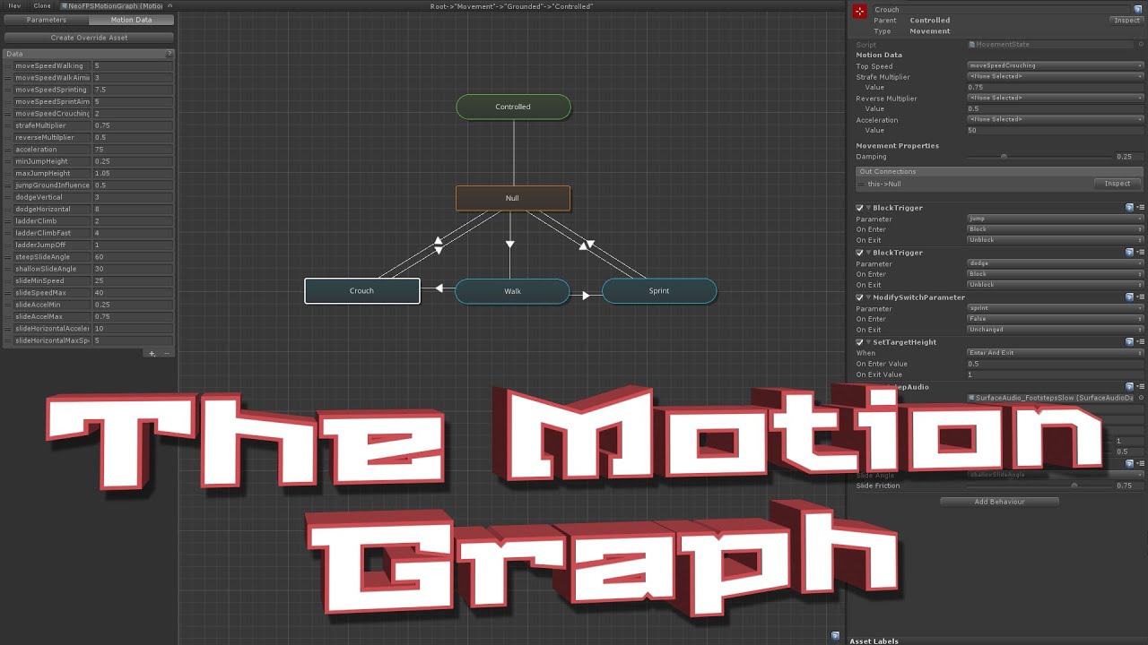 NeoFPS Tutorial - MotionGraphs (Revised)