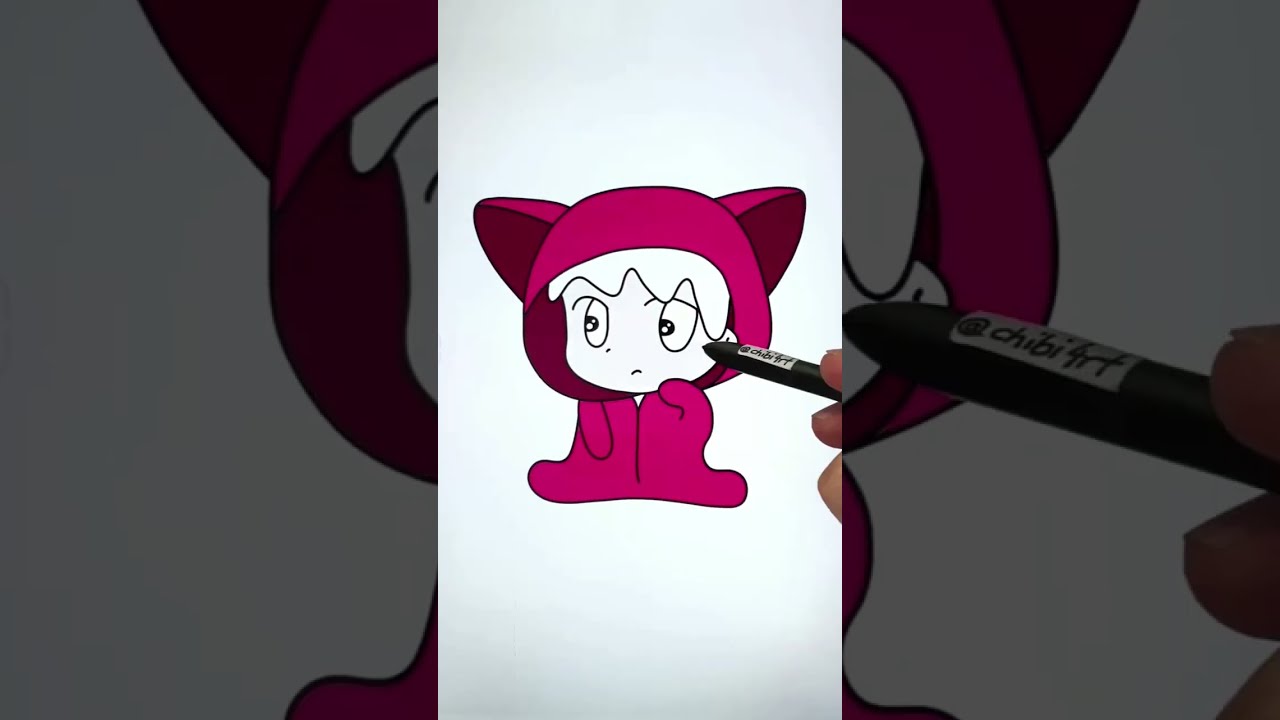 #howto #drawing #cute #chibi #baby ❤🧒😻😊 #art #shorts