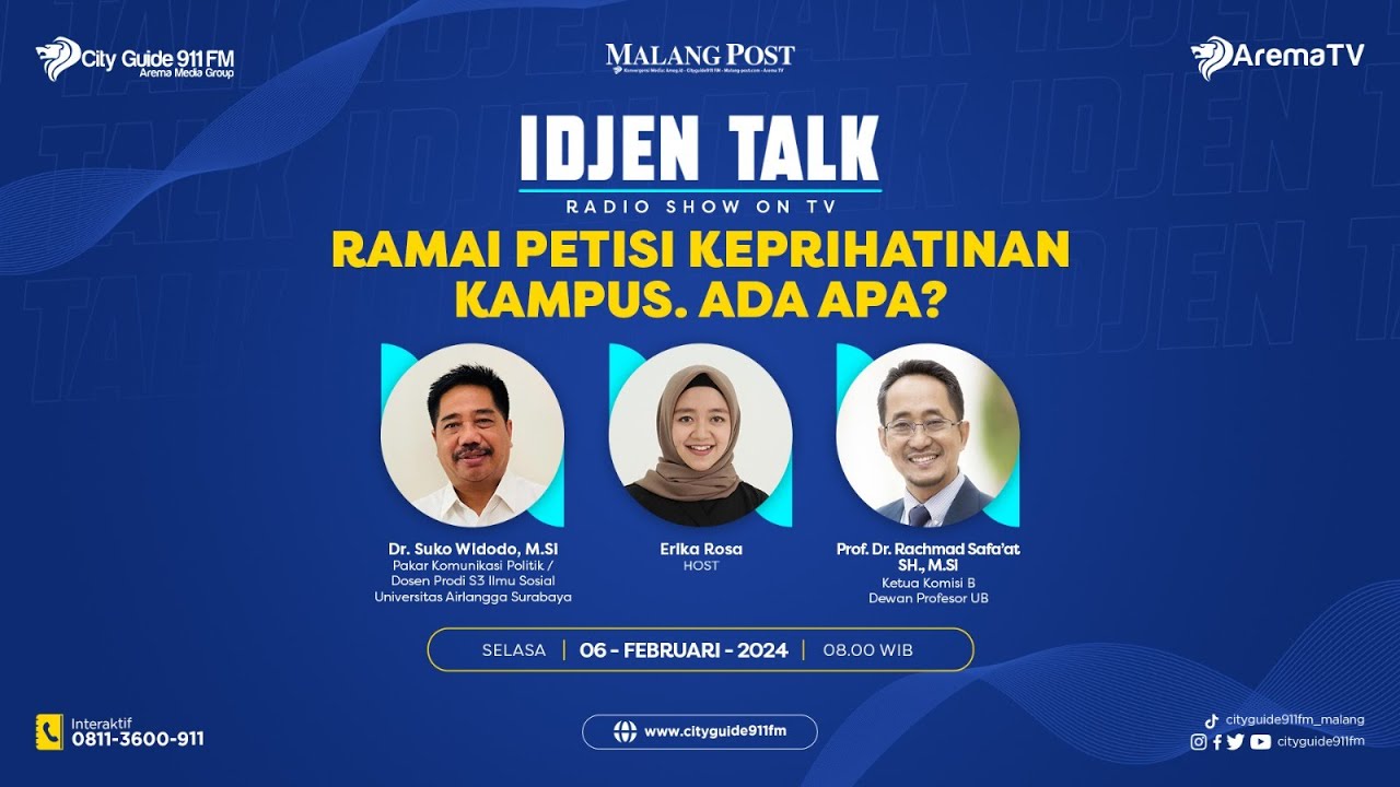 Ramai Petisi Keprihatinan Kampus, Ada Apa?